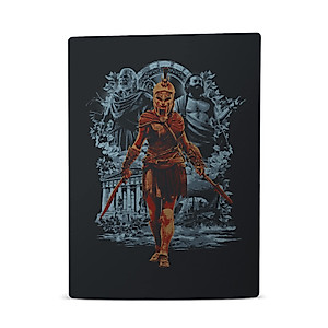 Head Case Designs Officially Licensed Assassin's Creed Kassandra Vine Odyssey Artwork Vinyl Faceplate Sticker Gaming Skin Decal Cover Compatible With Sony PlayStation 5 PS5 Disc Edition Console
