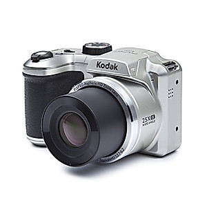 Kodak PIXPRO Astro Zoom AZ251-SL 16MP Digital Camera with 25X Optical Zoom and 3" LCD Screen (Silver)