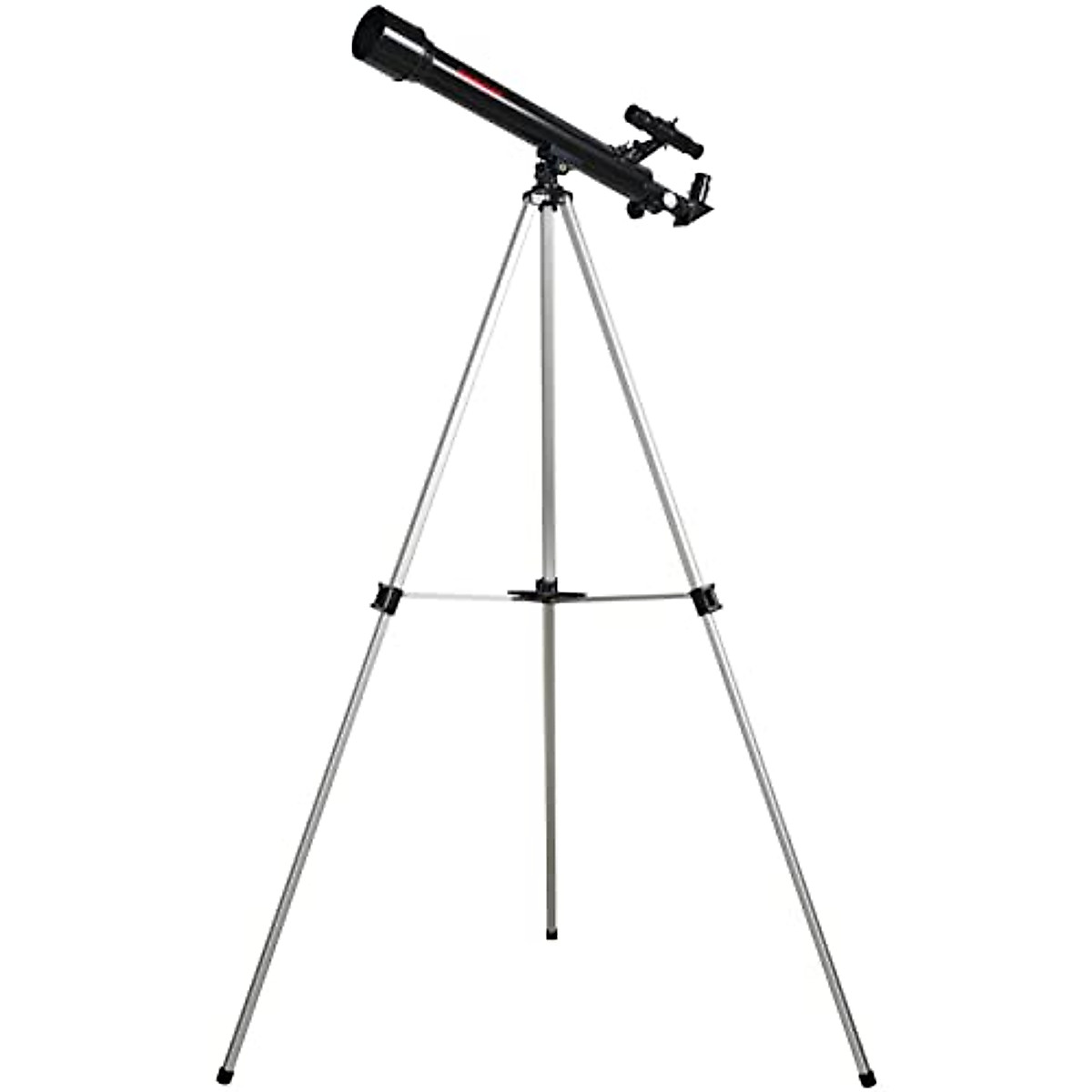 TASCO Spacestation 600 x 50mm Refractor Telescope, Astronomy Telescope for Adults and Beginners, Black