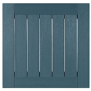 highwood Weatherly 2 Garden Chairs with 1 Square Side Table, 3-Piece Set, Nantucket Blue