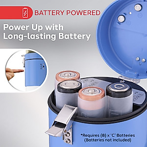 PYLE Portable Megaphone Speaker PA Bullhorn - Built-in Siren, 50W Adjustable Volume Control in 1200 Yard Range, Ideal for Any Outdoor Sports, Cheerleading Fans & Coaches, or for Safety Drills