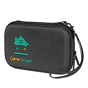 Pinson Travel Carrying Case Compatible With Backbone One Controller, Extra Room for Accessories (black)