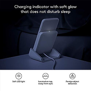 Logitech Powered Wireless Charging Stand for iPhone 8, 8 Plus, X, XS, XS Max and XR