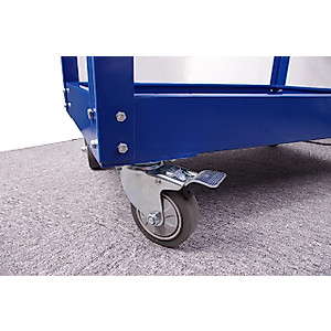HIGOOD Heavy Duty Service Utility Cart,2 Shelf Steel, 800-Pound Capacity, 35.6 x 18.1x38-Inch