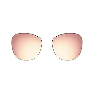 Bose Mirrored Rose Gold, Soprano Polarized Cat-Eye Replacement Sunglass Lenses, Lens Width: 55 mm