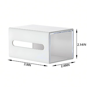 Wall Mounted Qtip Holder Dispenser,Bathroom Organizers and Storage for Cotton Ball,Cotton Swab,Cotton Round Pads,Floss Picks - Bathroom Accessories Set Office Dresser Organizer,No Drilling(3 Pack)