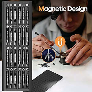 96 in 1 Precision Screwdriver Set, AM ARROWMAX Magnetic Driver With Aluminum Case, Electronics Repair Tool Kit for iPhone, Tablet, Macbook, Xbox, Cellphone, PC, Game Console, Black