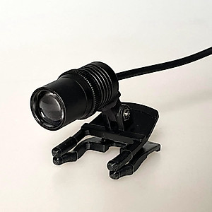 Songzi Optics Adjustable Lightspot Max 90,000Lux@200mm Distance Surgical Dental Headlight Medical Headlamp 10 Hrs Battery Using for Spine Digestive Stomatology Brain Surgery Plastic Surgery
