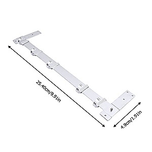 Homoyoyo 1 Set Towel Rack Wall Mounted Shelves Wall Towel Rack Wall Hanging Shelves Bath Towel Rack Shower Organizer Cosmetic Holder Aluminum Silver Toilet Towel Rack Bathroom Towel Holder