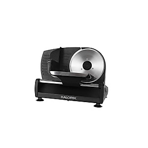 Kalorik 200 Watts Professional Food Slicer, Black (AS 45493 BK)