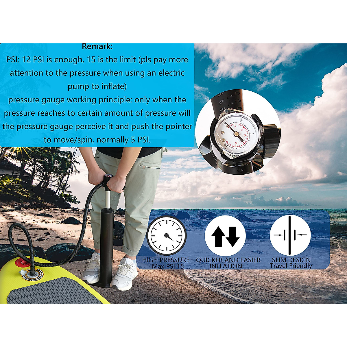 Shridinlay Inflatable Stand Up Paddle Board Surfing SUP Boards, 6 Inches Thick ISUP Boards with Backpack,Adjustable Paddle, Waterproof Bag,Leash,and Hand Pump for All Skill Levels (Pink)