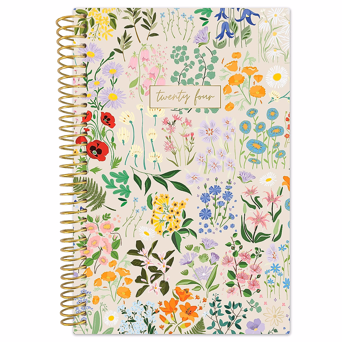 bloom daily planners 2024 Pocket Planner - 4” x 6” - (January 2024 - December 2024) - MINI Weekly/Monthly Agenda Organizer & Calendar Book - Garden Party