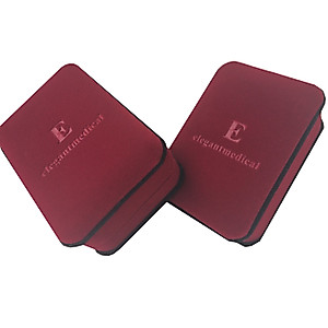 elegantmedical HANDMADE Blue Tiger Eye Beads & Silver Rose Beads ROSARY CROSS Crucifix Necklace box