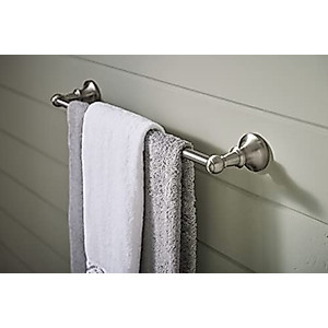 Moen Vale Brushed Nickel 24-Inch-Towel Bar, DN4424BN