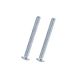 Peaha 25 Pack Metric M4 x 35mm Machine Screws for Cabinet Drawer Knob Cabinet Pull Handle, Replacement Screws Black Cabinet Pull