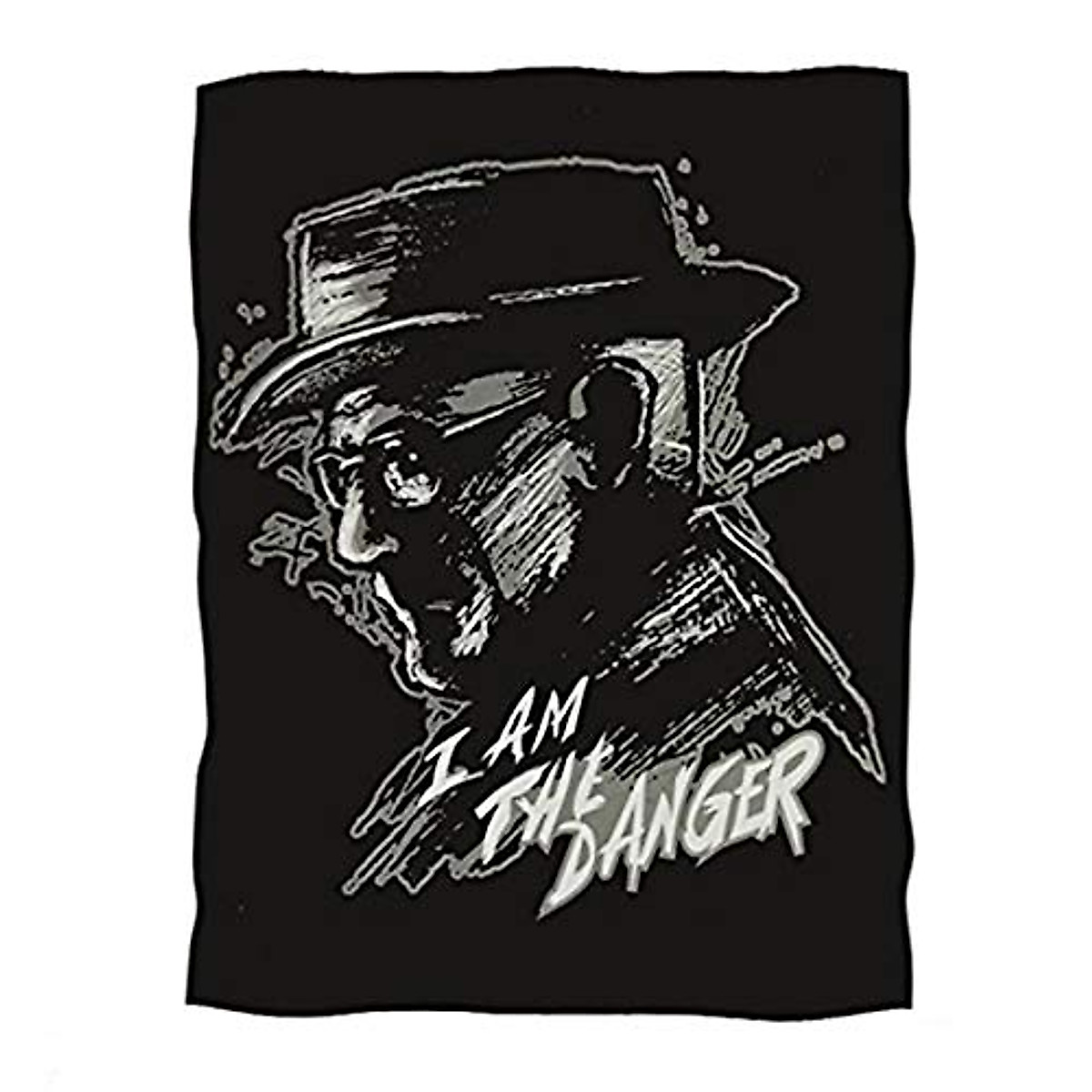 Breaking Bad I Am The Danger Lightweight Fleece Throw Blanket | 45 x 60 Inches