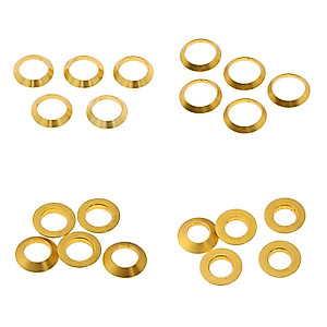 SM SunniMix 20x Decorative Aluminum Winding Fishing Rod Building Repair Component Accessory