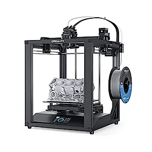 Creality Official 3D Printer Ender-5 S1 250mm/s High-Speed 3D Printers with 300 High-Temp Nozzle Direct Drive Extruder, CR Touch Auto Leveling, Stable Cube Frame High Precision,8.66X8.66X11.02 inch