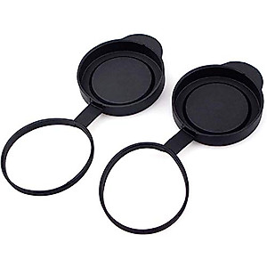 SVBONY Protective Rubber Objective Lens Caps for Fits Binoculars with Outer Diameter 52-54mm