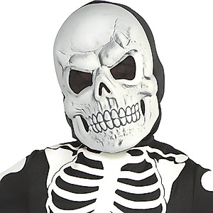amscan Adult X-Ray Skeleton Costume, Plus Size - 48-52, 1 Pc