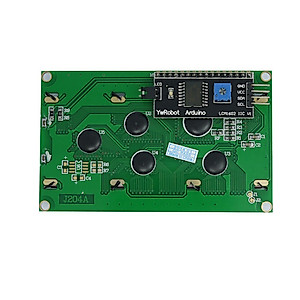 SoluIic/i2c/twi Serial 2004 20x4 LCD Module Shield for Arduino UNO Mega R3, White on Blue //Lcd Module for Arduino 20 X 4, PCB Board, White on Blue