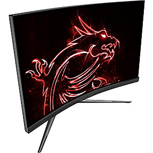 MSI MPG ARTYMIS 273CQR, 27" Gaming Monitor, 2560 x 1440 (QHD), VA, 165Hz, FreeSync Premium, HDR 400, HDMI, Displayport, USB C, Tilt, Swivel, Height Adjustable