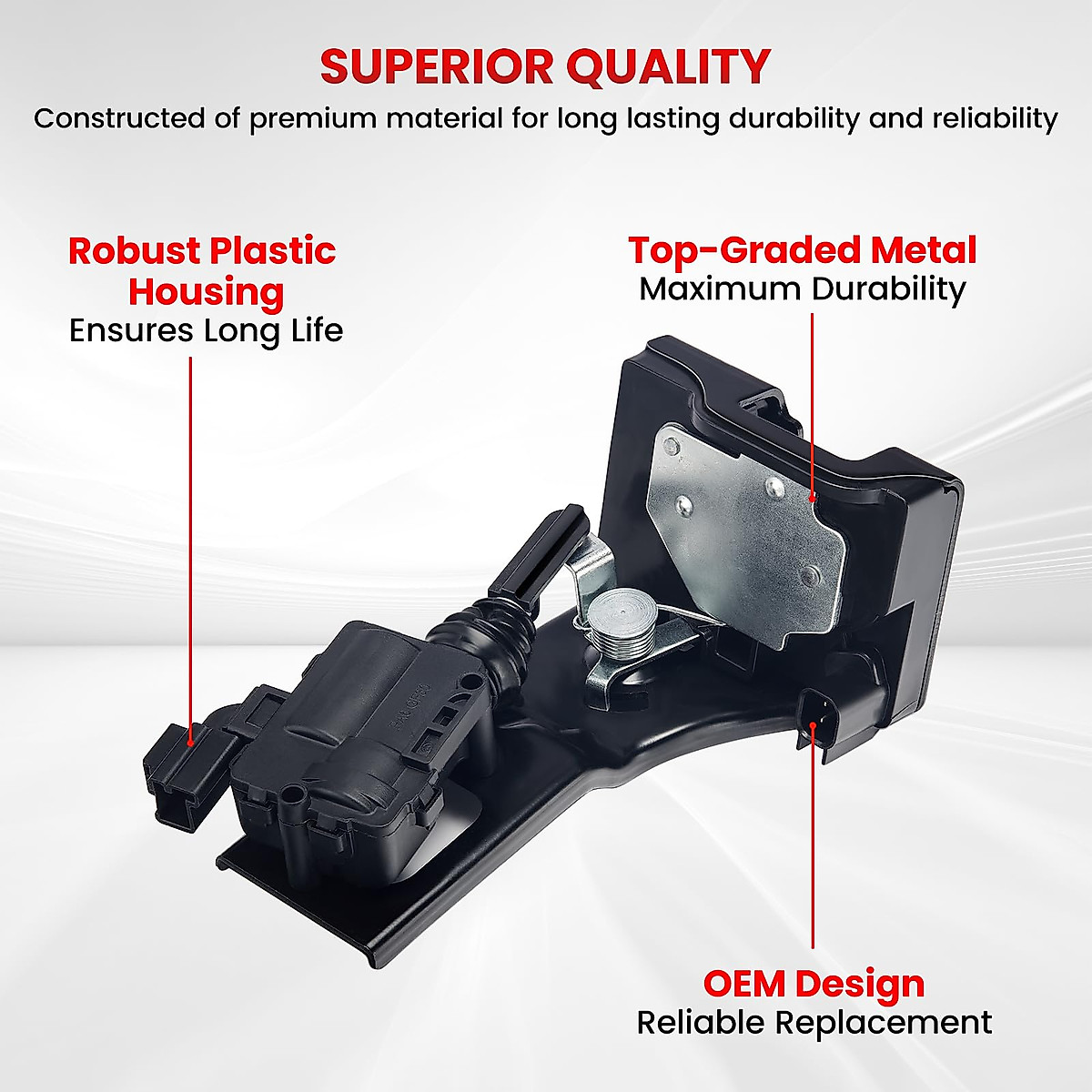 SYERAL Liftgate Actuator 937-663 Rear Hatch Trunk Door Latch Motor Tailgate Lock Assembly Compatible with 2009-2012 Escape 09-11 Mercury Mariner 08-11 Mazda Tribute 9L8Z-7843150-B