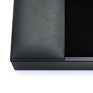 Dacasso Gray Enhanced Leatherette Conference Room Organizer