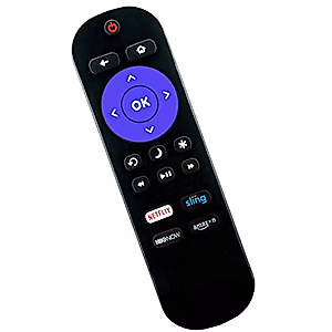 Universal Remote Compatible with All Sharp Roku TV LC-32LB481U LC-43LB481U LC-50LB481U LC-55LB481U