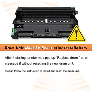 v4ink Compatible Drum Replacement for Brother DR360 Drum Unit Work with HL-2140 HL-2170W DCP-7030 DCP-7040 MFC-7340 MFC-7345N MFC-7440N MFC-7840W Prtiner, 1-Pack