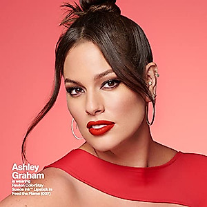 REVLON Lipstick, ColorStay Suede Ink, Built-in Primer, Infused with Vitamin E, Waterproof, Smudge-proof, Matte Color, 015 Lip Boom, 0.09 oz.