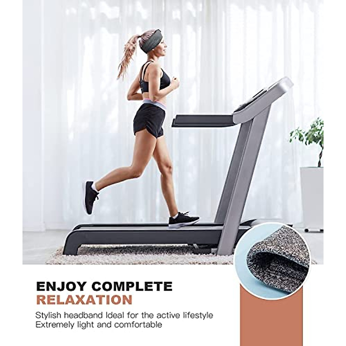 Earmuffs For Sleeping with Thin HD Stereo Speakers, for Workout, Insomnia, Travel, Yoga, Sport