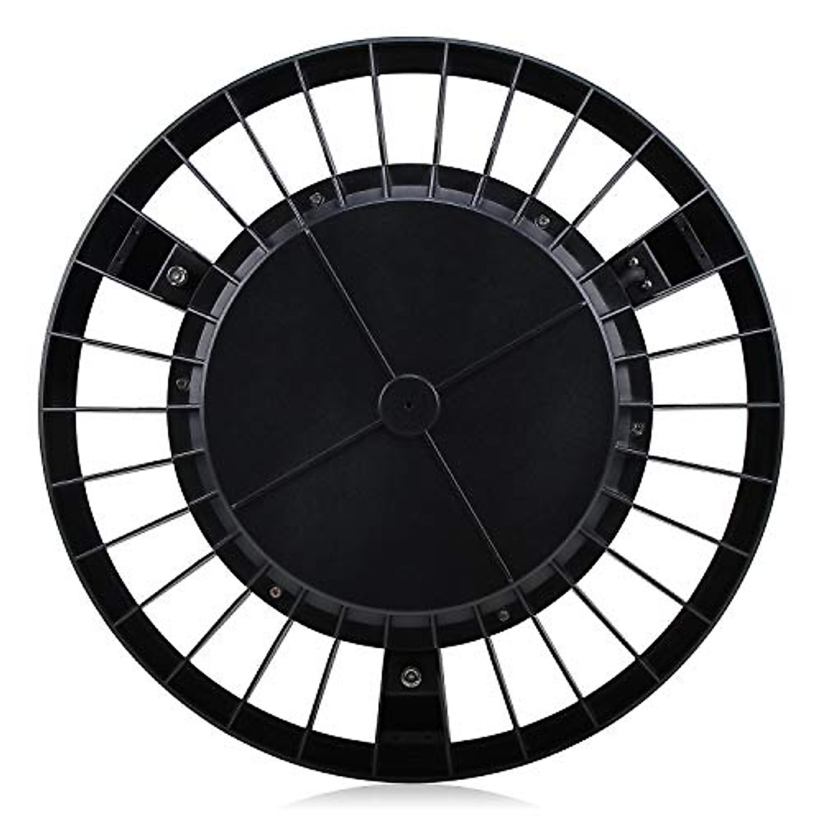 OPENLUX Led Post Top Light 80W DLC ETL Listed 11,200Lm 5000K Daylight IP65 Waterproof LED Post Top Outdoor Circular Area Pole Light [350W Equivalent] for Garden Yard Street Lighting