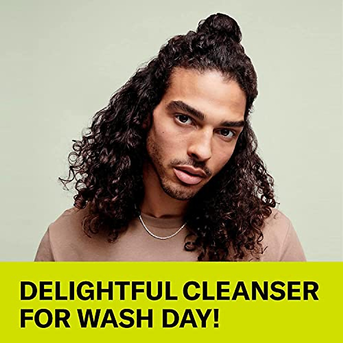 DevaCurl Low-Poo Delight Mild Lather Cleanser for Lightweight Moisture, Green Oasis, 32 fl. oz.