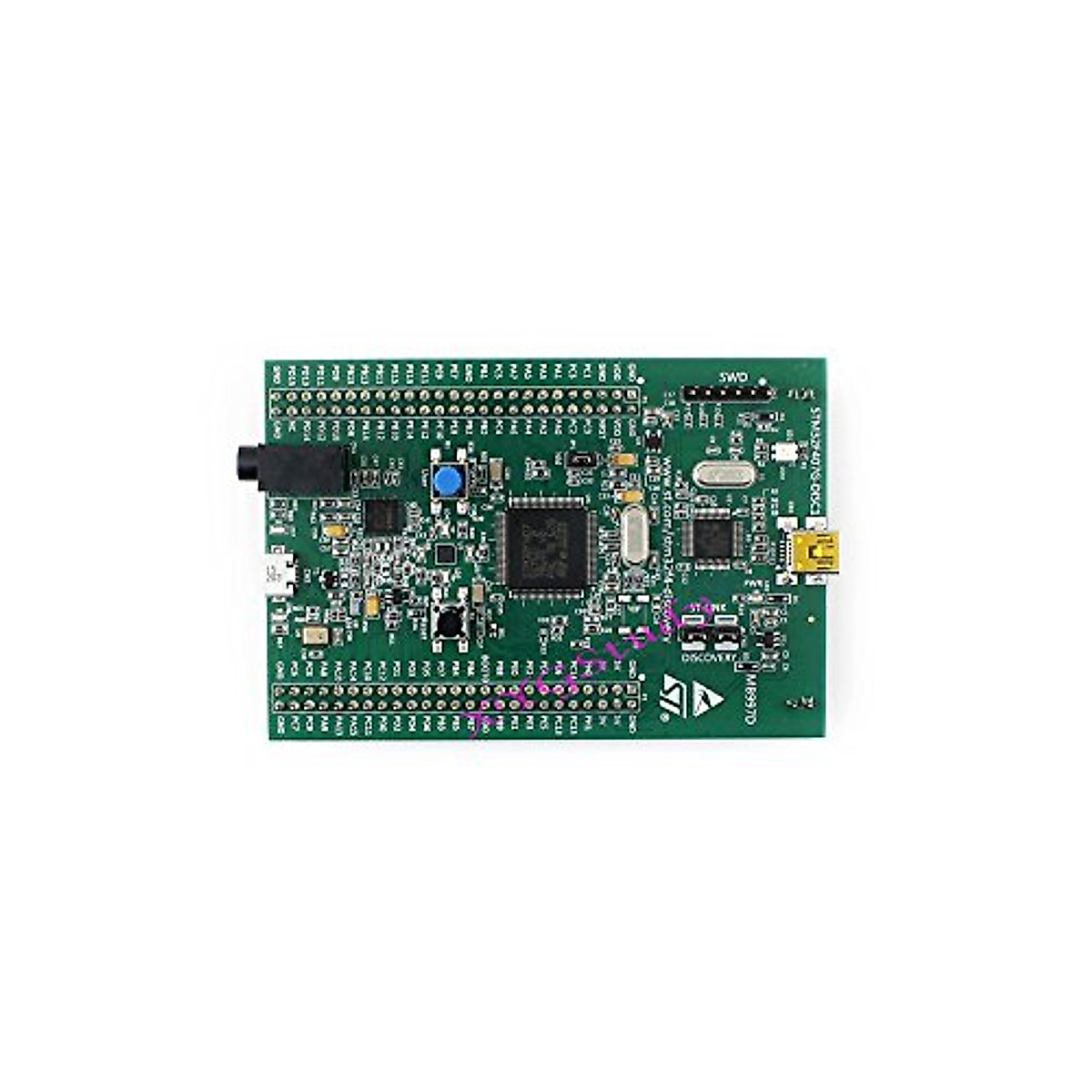 XYGStudy STM32F407G-DISC1 STM32F4DISCOVERY Discovery ARM Cortex-M4F Development Board Kit with MCU ST STM32 STM32F4 STM32F407 STM32F407VGT6 Embedded ST-Link/V2 -A Debugger