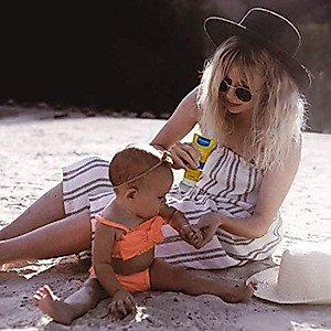 Mustela Baby Mineral Sunscreen Lotion SPF 50 Broad Spectrum - Face & Body Sun Lotion for Sensitive Skin - Non-Nano, Water Resistant & Fragrance Free - 3.38 fl. oz