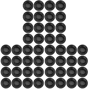 Healifty Headphone Ear Covers 150pairs Fabric Sweatproof Sleeve for Earpad Non-Woven Cover, Cup Black Headphone on Ear Fit Covers Disposable Earcup Most Nonwoven Headphones Headphone Earpads