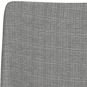 Safavieh Home Collection Parkston Linen Grey Glam Side Chair (Set of 2)