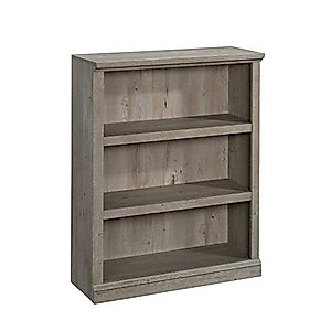 Sauder Miscellaneous Bookcase, L: 35.28" x W: 13.23" x H: 43.78", Mystic Oak finish