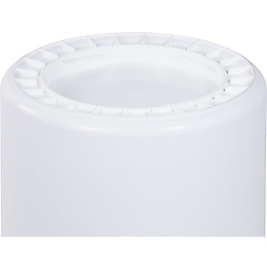CFS 34102002 Bronco Round Waste Container Only, 20 Gallon, White