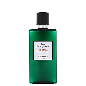 Hermes Eau d'Orange Verte for Unisex Hair and Body Shower Gel, 6.7 Ounce/200ml