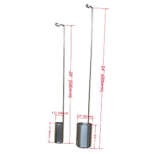 Dipper for Liquid Nitrogen Storage Vessel Liquid Nitrogen Dipper, Liquid Nitrogen Tank (Ø38ｍｍ-L500ｍｍ)