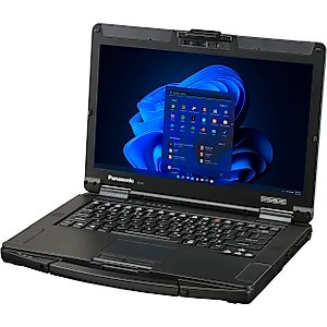 Panasonic Toughbook FZ-55 14” HD LED Laptop Computer – 11th Gen Intel Core i5-1145G7 Quad-Core up to 4.40 GHz Processor, 64GB DDR4 RAM, 512GB PCIe NVMe SSD, Intel Iris Xe Graphics, Windows 11 Pro