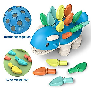 Toddler Montessori Toys for 1 Year Old, Baby Toddler Sensory Toys Learning Educational Fine Motor Skills Developmental Toys Birthday Gifts Age 6 9 12 18 Months 1 2 3 4 One Two Year Old Boys Girls Kids