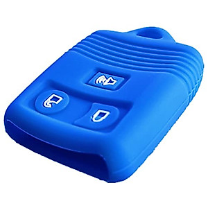 Silicone Smart Key Fob Cover Case Protector Keyless Remote Holder for Ford F150 F250 F350 Escape Expedition 3-Button Replacement for CWTWB1U331 CWTWB1U212 CWTWB1U345 GQ43VT11T