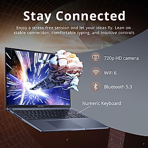 ASUS Vivobook 16X 16 FHD Business Laptop, AMD Ryzen 7 5800H, 40GB RAM, 1TB PCIe SSD, AMD Radeon Graphics, HD Camera, WiFi 6, Bluetooth, Blue, Win 11, 32GB Hotface USB Card