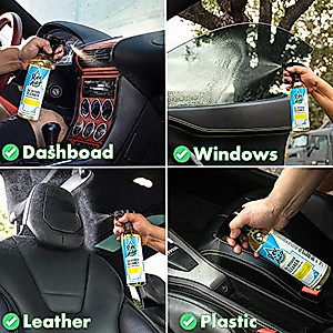 Rev Auto All-Interior Cleaner | Car Interior Cleaner/Car Cleaner Interior Interior Surfaces | Interior Car Cleaner Spray | Car Dashboard Cleaner Spray (16 Fl Oz)