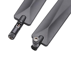 Bingfu 4G LTE Cellular Trail Game Camera Antenna 9dBi RP-SMA Male (2-Pack) Compatible with Spypoint Stealth Cam Tactacam Cuddeback Camera Wireless Router Security Camera