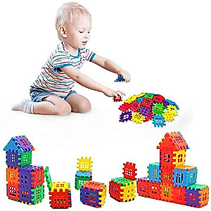 DEJUN Interlocking Building Blocks for Kids Babies and Toddlers STEM Educational Toys (70 PCS)