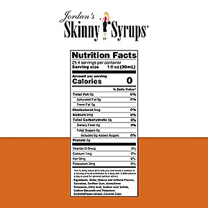 Jordans Skinny Gourmet Syrups Sugar Free Iced Cinnamon Roll Syrup 25.4 Fluid Ounce (Iced Cinnamon Roll)